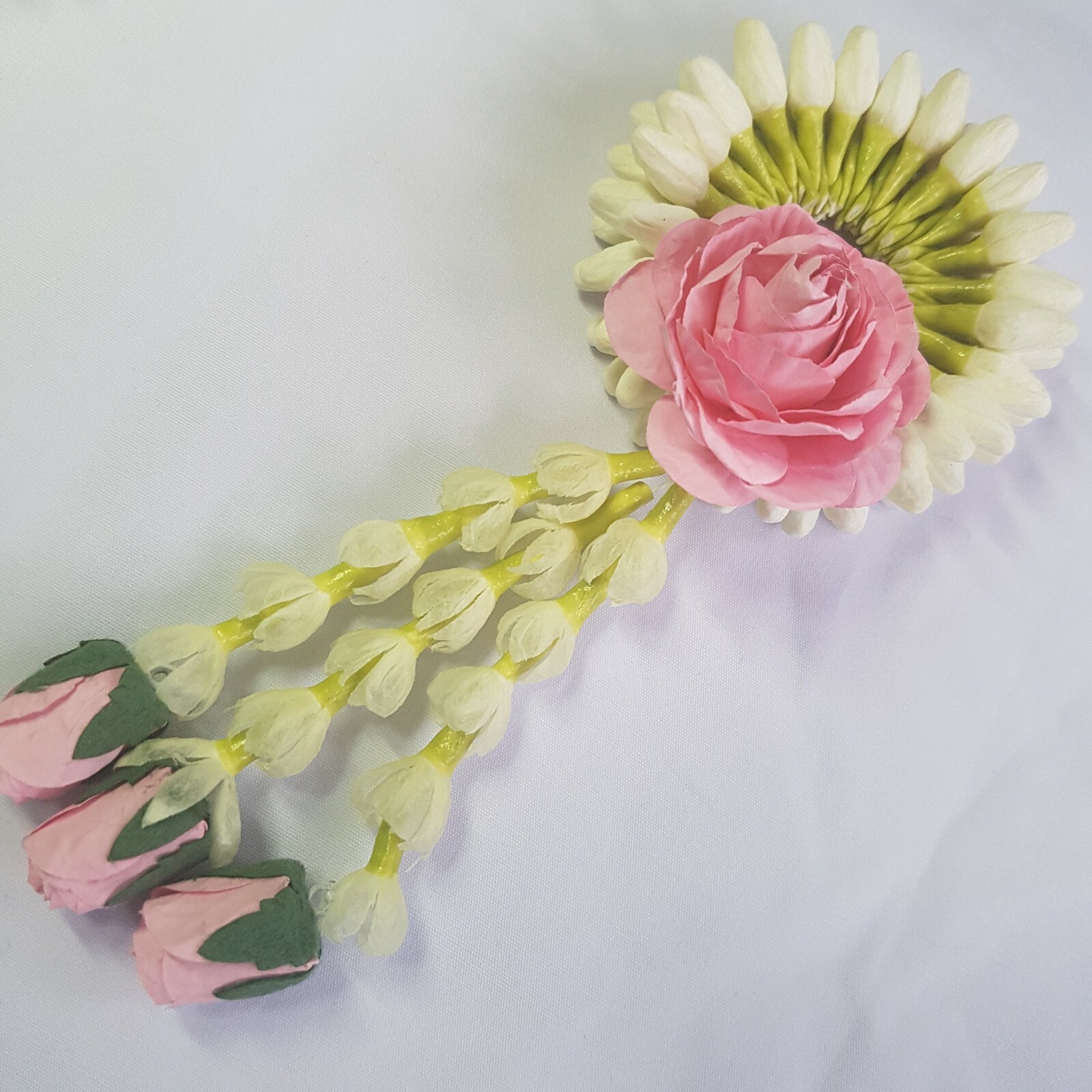 10x Jasmine Paper Phuang Malai Garland Thai Artificial Home Flower ...