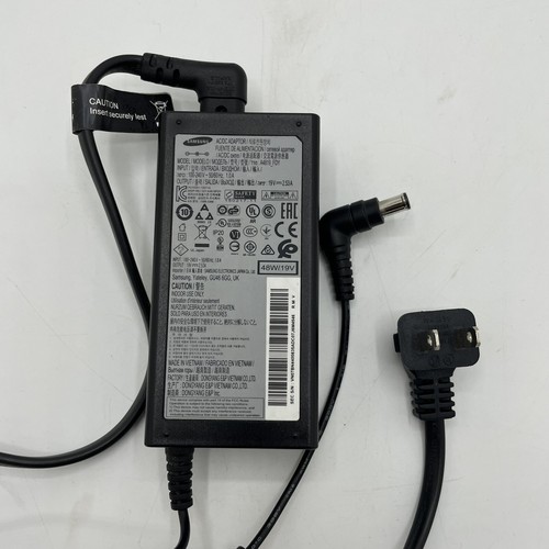 Genuine Samsung TV Monitor AC/DC Adapter Power Supply A4819_FDY 19V 2 ...