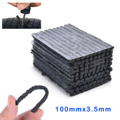 50Pack Tire Repair Plugs Strings Emergency Puncture Recovery For Car ...