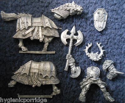 1998 Chaos Lord on Chaos Steed Citadel Warhammer Army Warrior Mounted ...