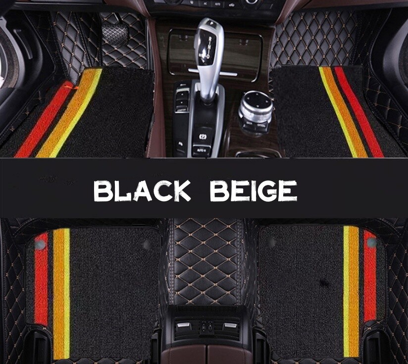 For Mercedes-Benz Car Floor Mats Double Layer Auto Carpets Waterproof ...