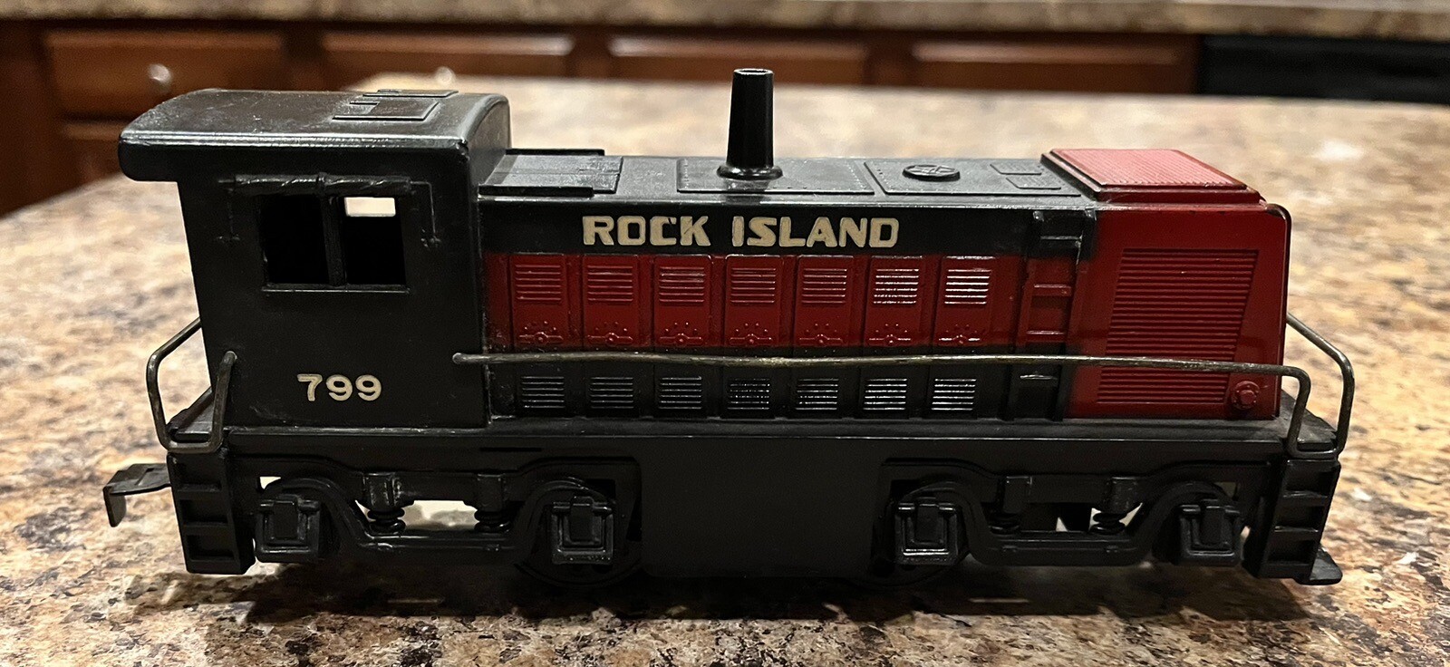 Vintage MARX Rock Island 799 Engine O Gauge | eBay