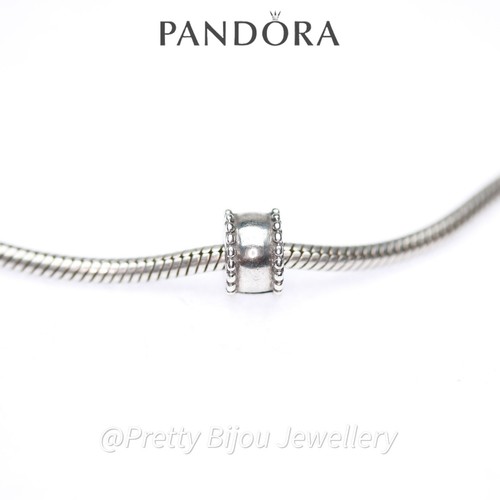 Pandora Bevelled .925 Silver Clip Charm - 790267 | eBay