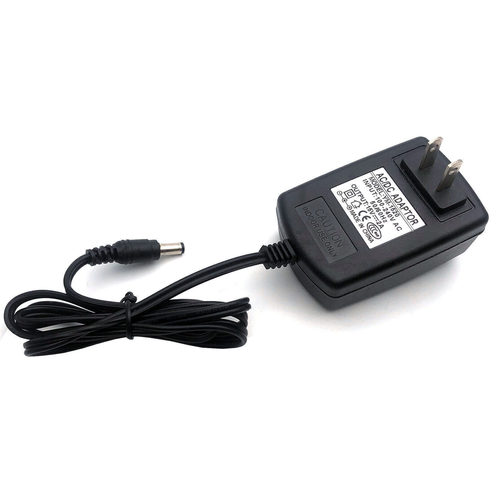 15V 2A AC /DC Adapter For Fluke bc7217 Battery Charger Power Supply ...