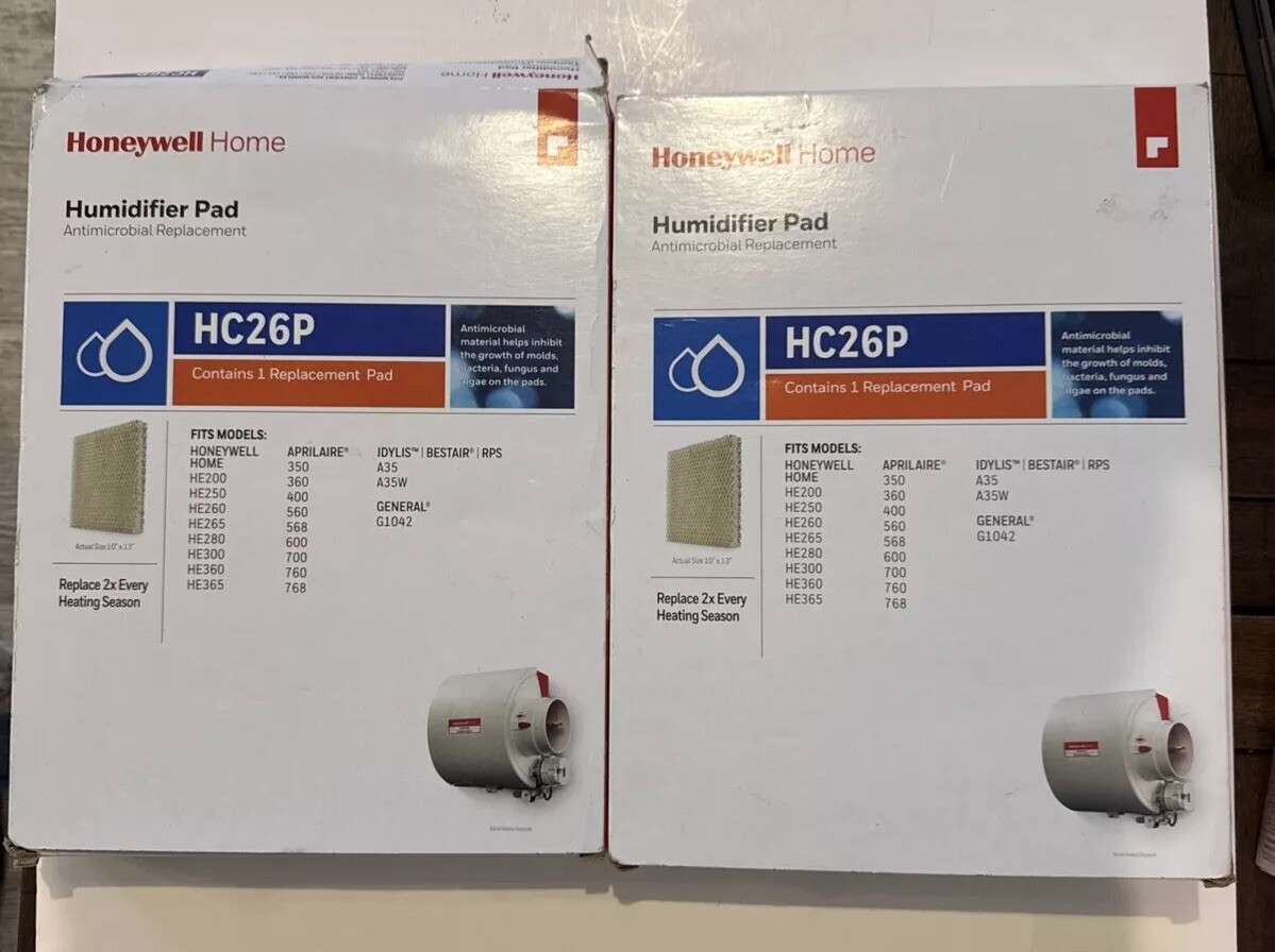 Honeywell Home HC26P Whole House Humidifier Pad Lot of 2 | eBay