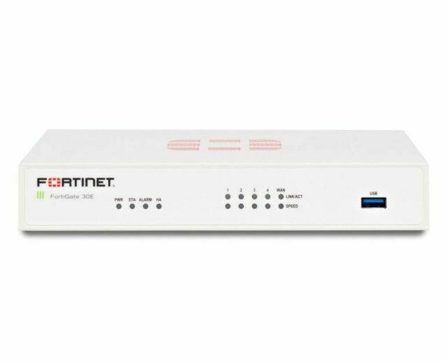FORTINET Fortigate 30E 5Port RJ45 GE FG-30E for sale online | eBay