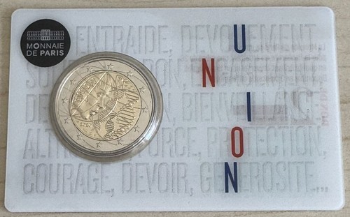 2 Euro Coincard Frankreich 2020, Medizinische Forschung - Union | eBay.de
