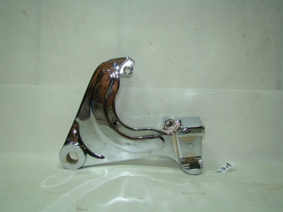 Harley FXR rear brake caliper mount chrome FXLR FXRT FXRS FXRD FXRP ...