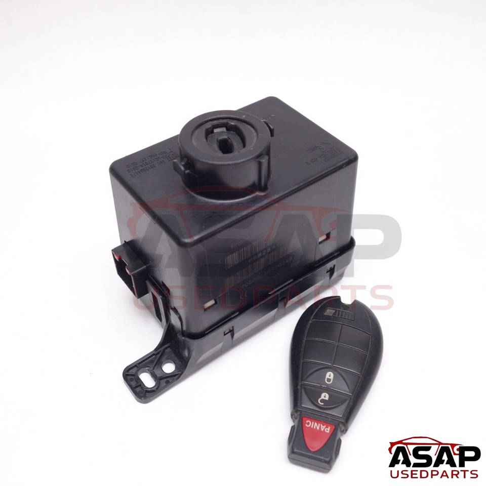 ⛽ VIN PROGRAMMED WIRELESS IGNITION NODE RECEIVER & KEY CHRYSLER DODGE ...