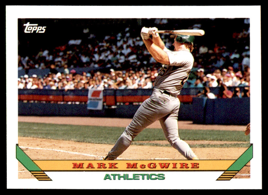 topps 1993 Mark Mcgwire For Sale - MAVIN