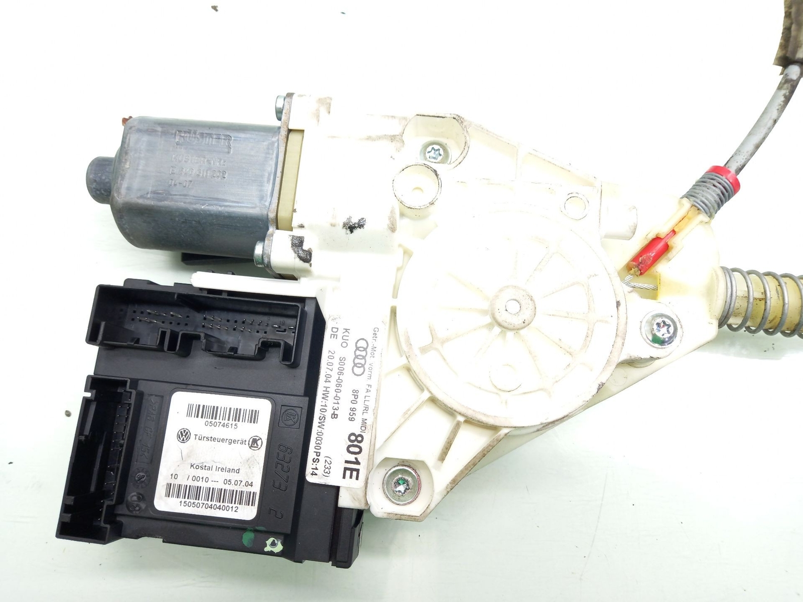 8P3837461C Window Winder Front Left / 8P0959901E/2862399 For AUDI A3 8 ...