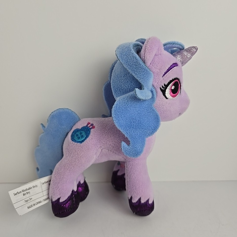 My Little Pony New Generation Izzy Moonbow Unicorn Plush Purple Stuffed ...
