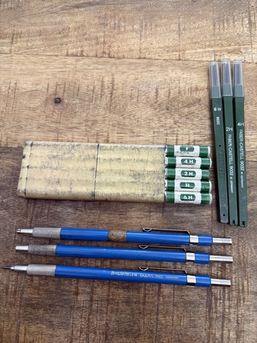 Vintage Staedtler Mars Technico 780 Mechanical Pencils Lot Germany ...