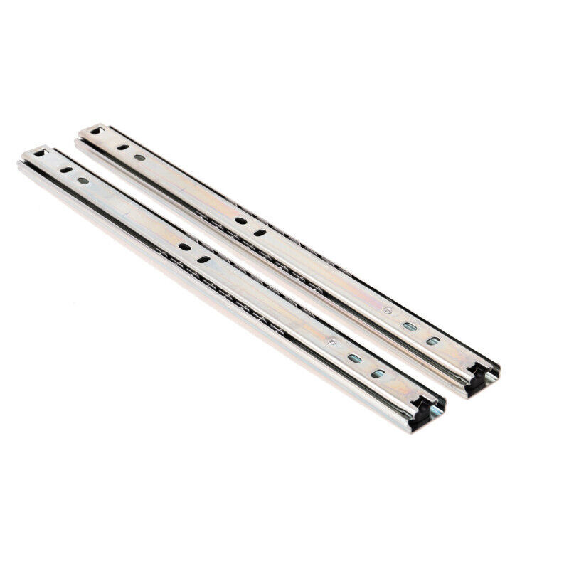 27mm BALL BEARING DRAWER RUNNERS/SLIDES Cabinet 250mm-500mm Full ...