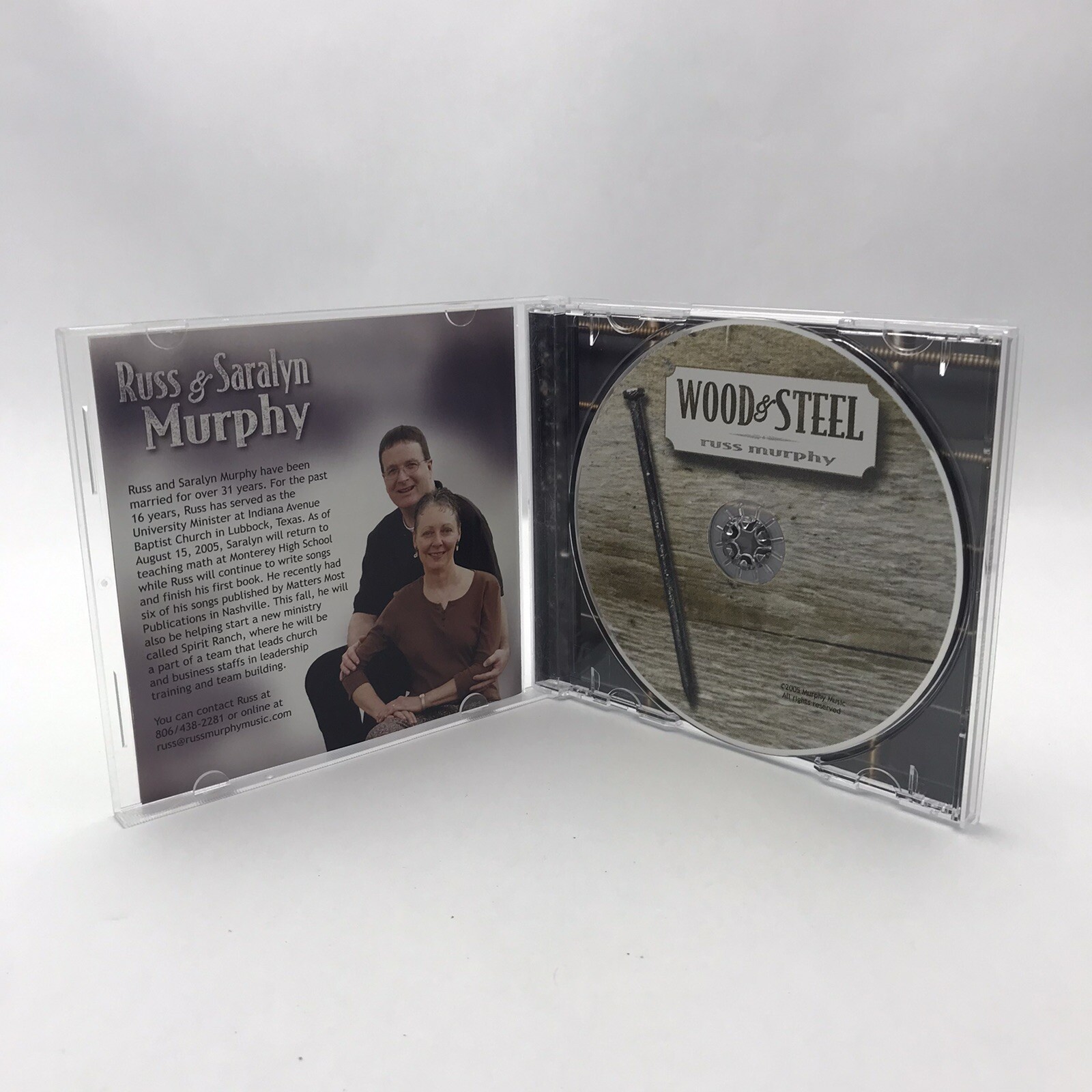 Wood & Steel by Russ Murphy (AUDIO CD, 2005, Murphy Music) | eBay
