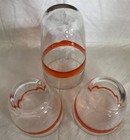 2 Hand Blown Old Fashioned Rocks Glasses 1 Tumbler Water Glass Clear ...