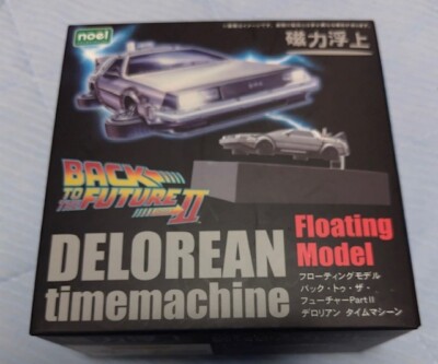 Back to the Future Part2 DeLorean 1/43 Floating Model Noel Corporation ...