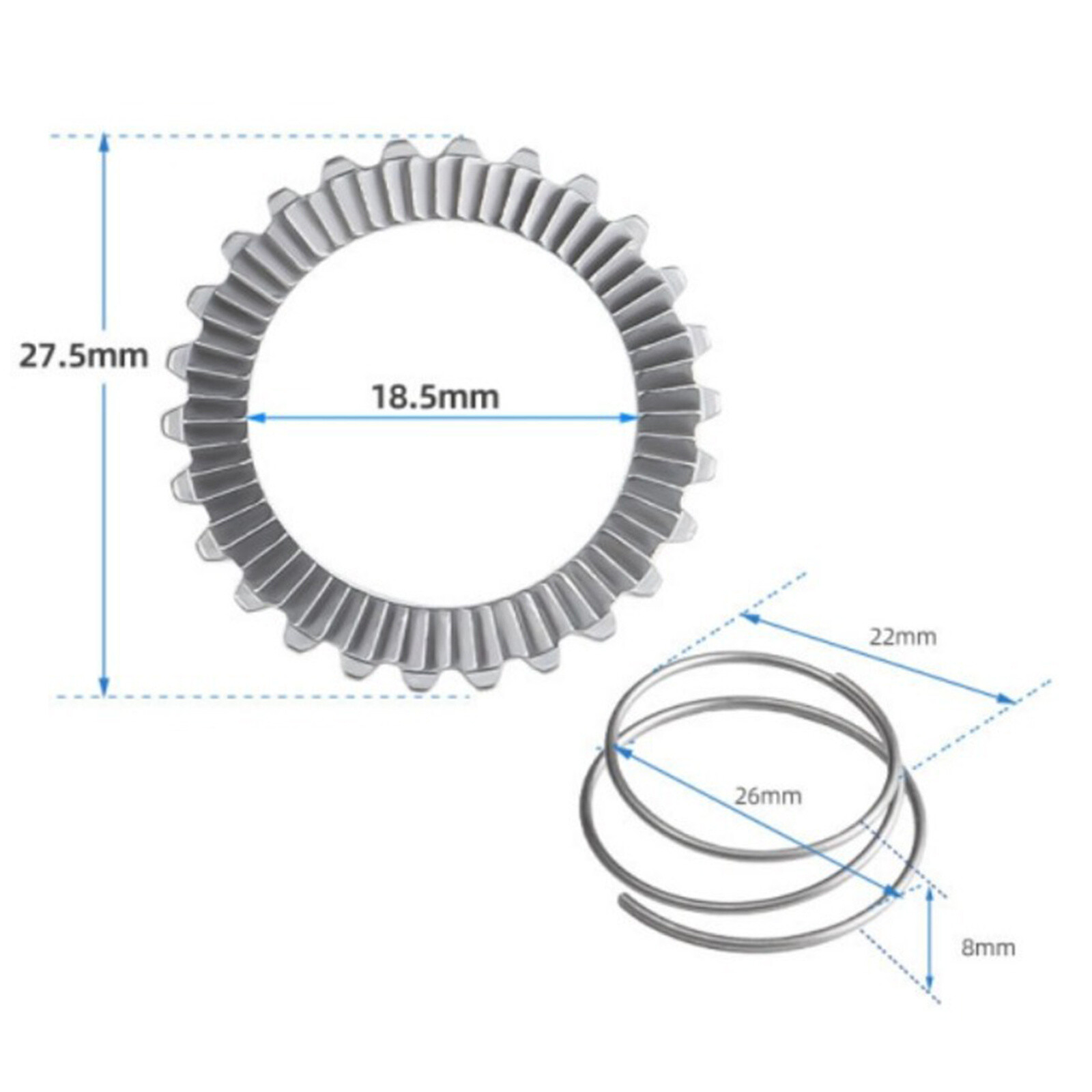 For DT swiss 240 350 440 540 Tatchet Hubs 54T Star Ratchet Springs Hub ...