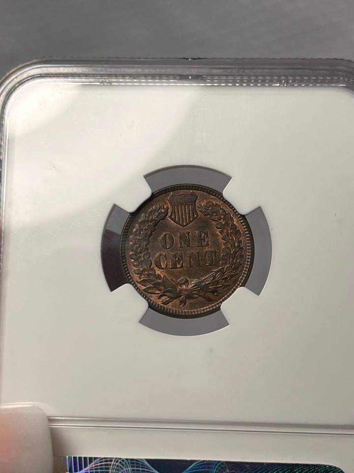 1890 INDIAN HEAD PENNY 1C One Cent Coin NGC MS63RB | eBay