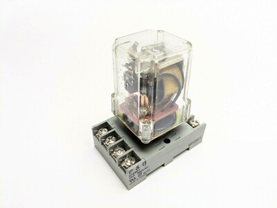 Potter & Brumfield KRP-11DG-24 Relay w/ 27E891 Relay Socket | eBay