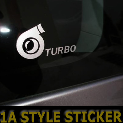Turbo STICKER Turbolader Tuning Ölkühler Ladeluftkühler Ansaugbrücke ...