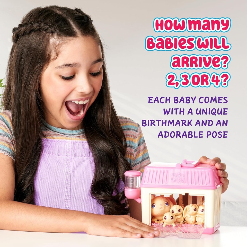 LLP Lil Baby Bunny Playset Pack, Mama Surprise Family... | eBay