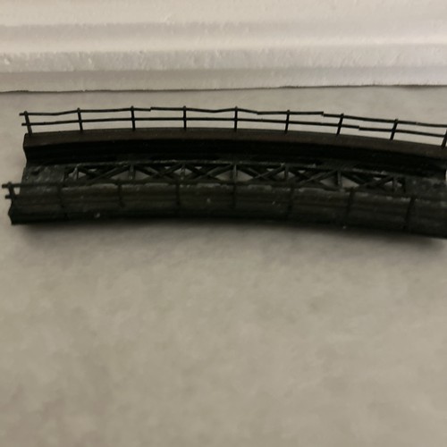HO scale Curved Girder Bridge 18” Radius Notch Model | eBay