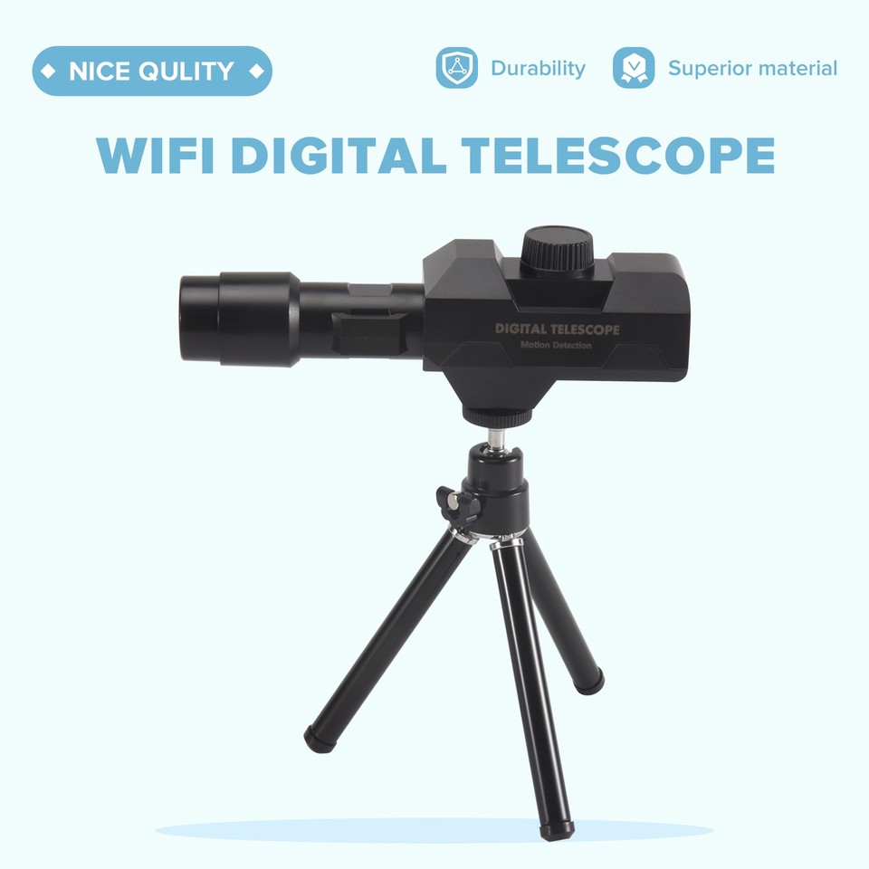 WiFi Digital Telescope 70X Aperture Objective Lens 2MP Photos ...