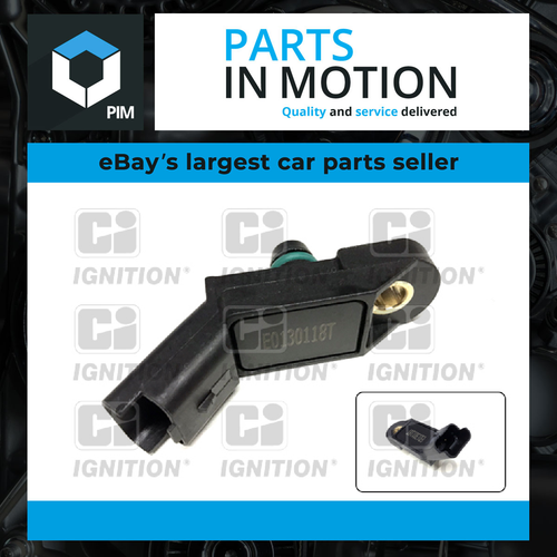 MAP Sensor fits CITROEN C8 2.2 2002 on Manifold Pressure CI 19201K ...