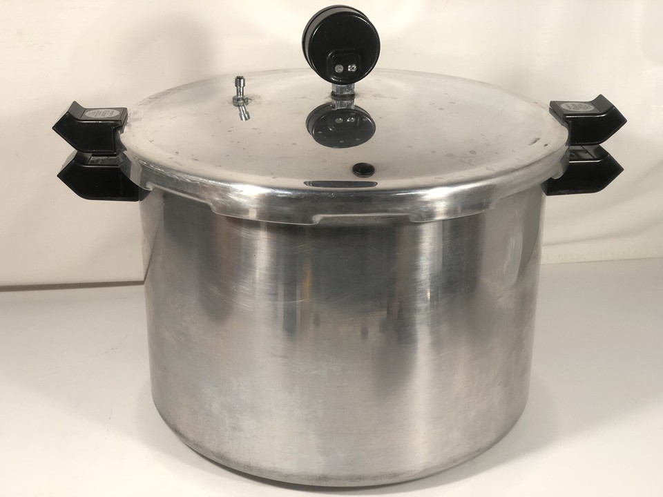 Vintage Presto Deluxe Pressure Canner Cooker 17 Qt Made In USA | eBay