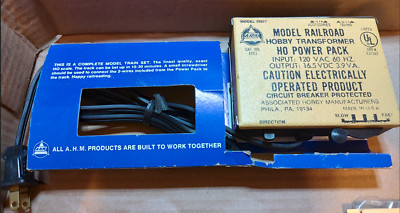 AHM Model Railroad Hobby Transformer Model 70277 HO Power Pack Train ...