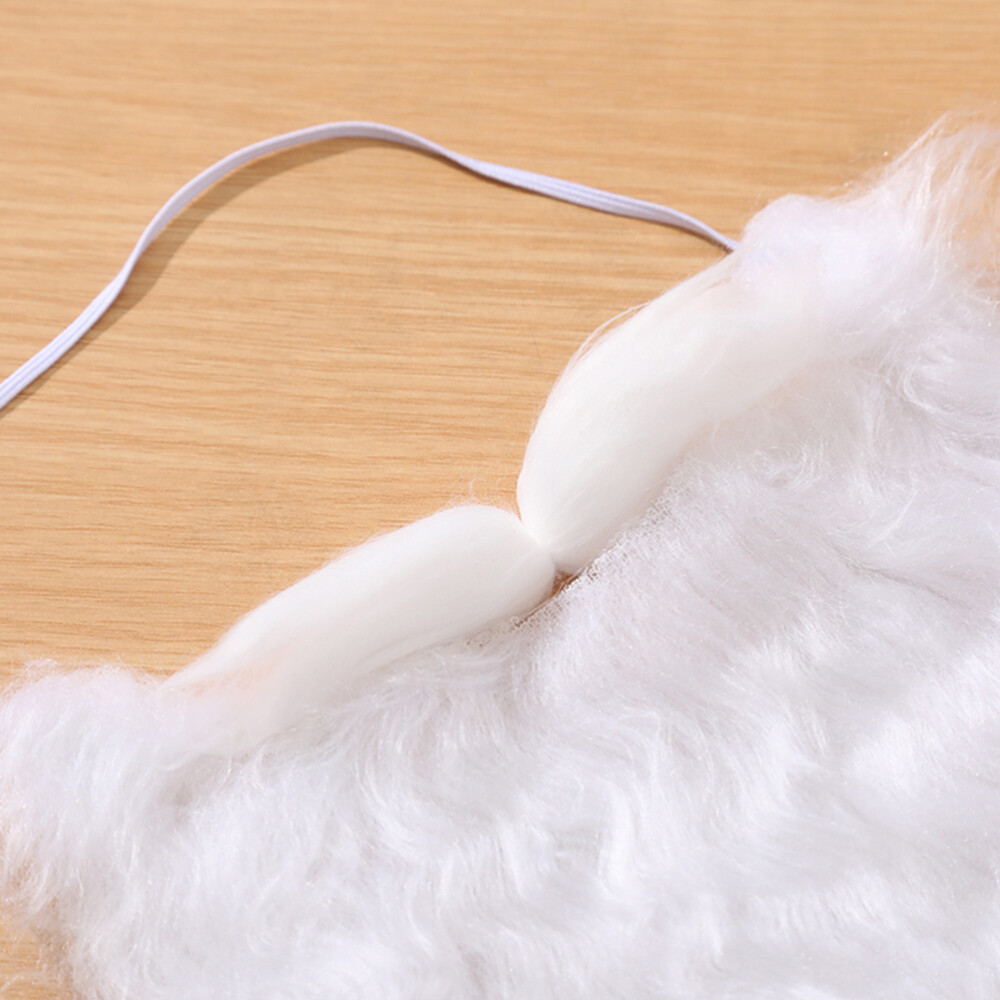 6 Pcs Beard Props Christmas Party Facial Hair Santa | eBay