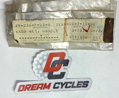 Genuine Yamaha XT250 DT400 XT500 OEM Handlebar Switch Knob Set 1E6 ...