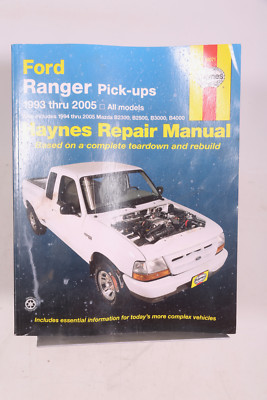 FORD RANGER Service Repair Shop Manual 2005 2004 2003 2002 2001 2000 | eBay