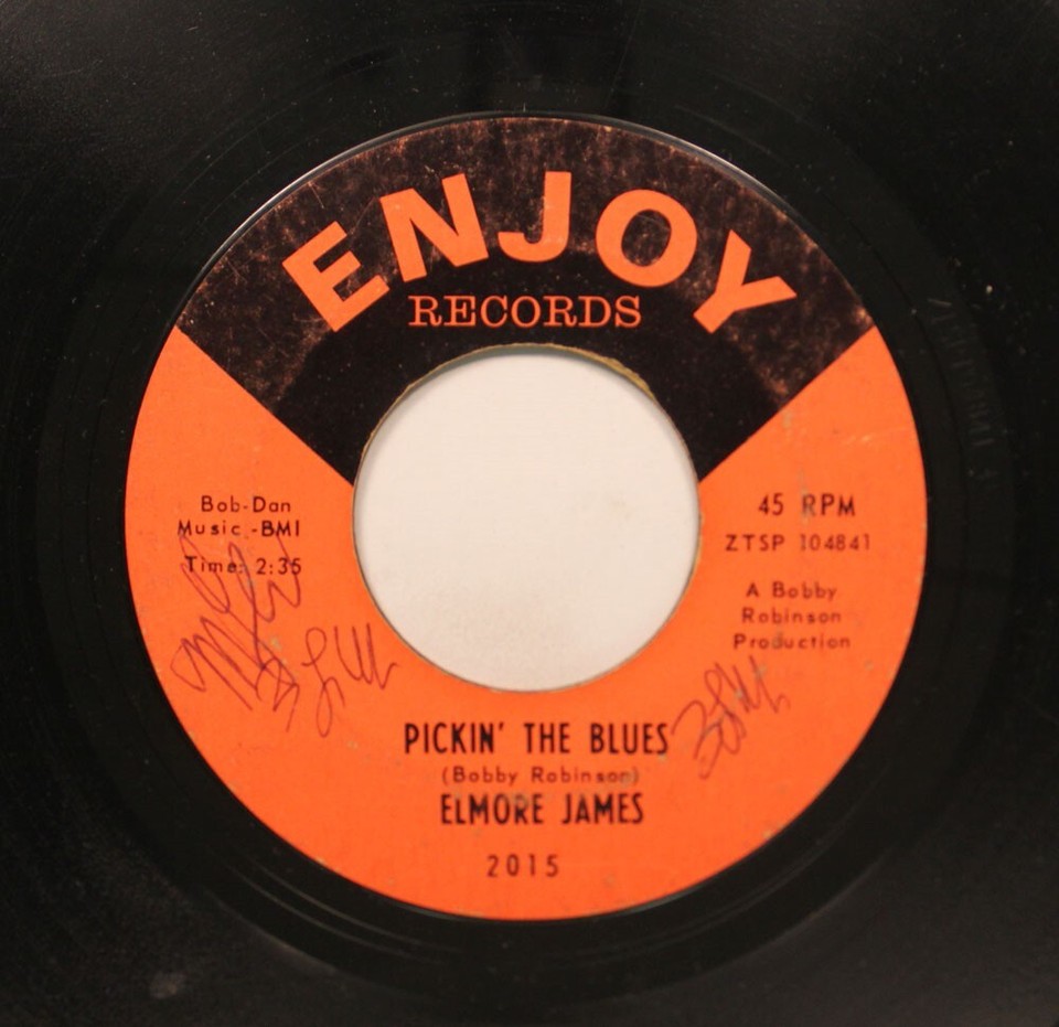 Elmore James - 45 - It Hurts Me Too / Pickin' The Blues On Enjoy ...
