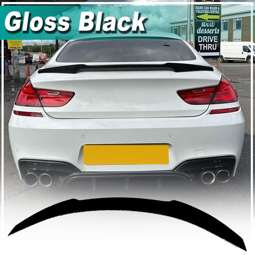 For BMW 6 Series F06 F13 640i 650i M6 2012UP Gloss Black Rear Trunk ...