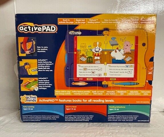 activePAD Interactive Talking Book w/ Treasury of Learning Book | eBay
