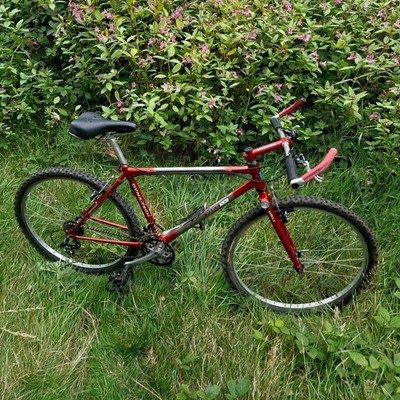 '91 Raleigh Dyna-Tech Diablo LX – Bonded Ti + Ti U.G.L.I Fork – Retro ...