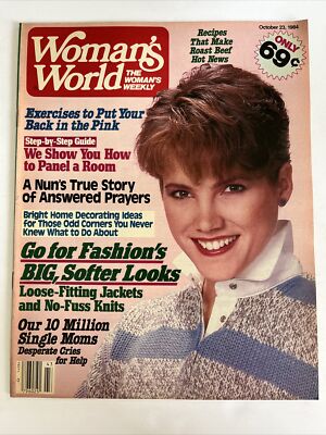 1984 October 23 Woman’s World Magazine How To Panel A Room (MH233) | eBay