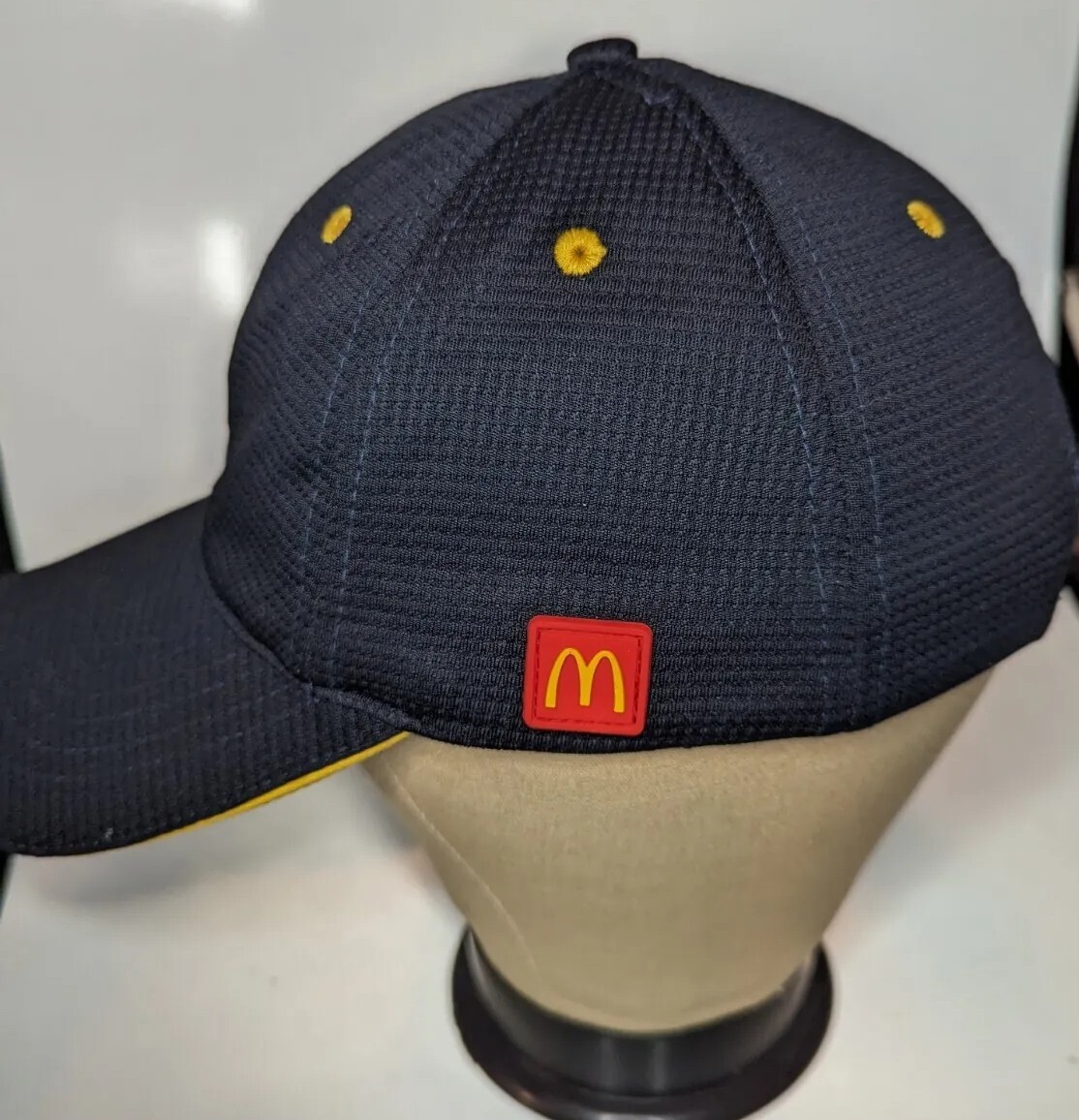 McDonald's Hat Cap Navy Blue Snapback Employee Crew M… - Gem
