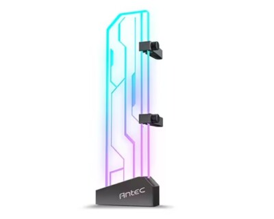Antec RGB GPU Support Bracket Graphics Card Holder, Tempered Glass ...