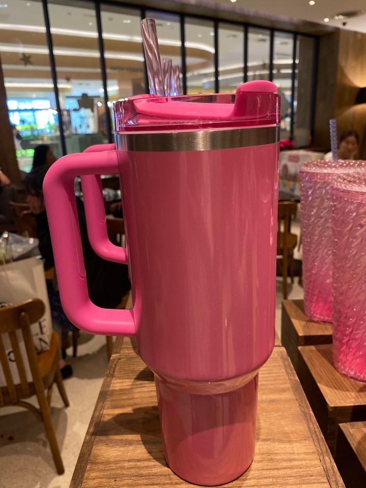 Starbucks STANLEY® Shocking Pink Cold Cup (40oz.) Brand New | eBay