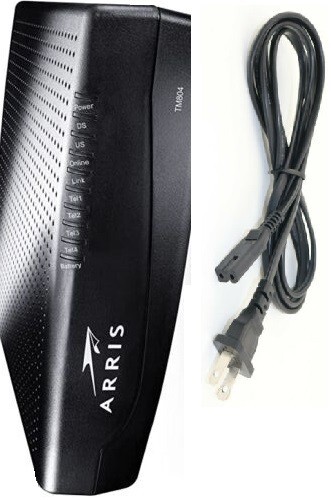 ARRIS - TM804 Modem 4 Lines and power cord | eBay