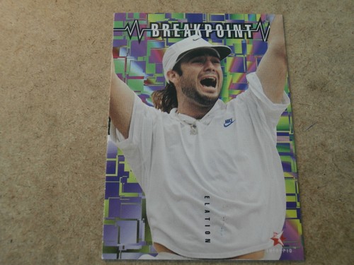 ANDRE AGASSI (WIMBLEDON 1992), VINTAGE 1996 TENNIS ROOKIE CARD ...