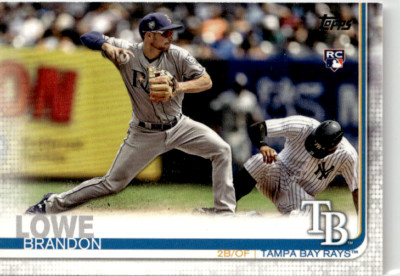 2019 Topps #114 Brandon Lowe Rookie RC | eBay