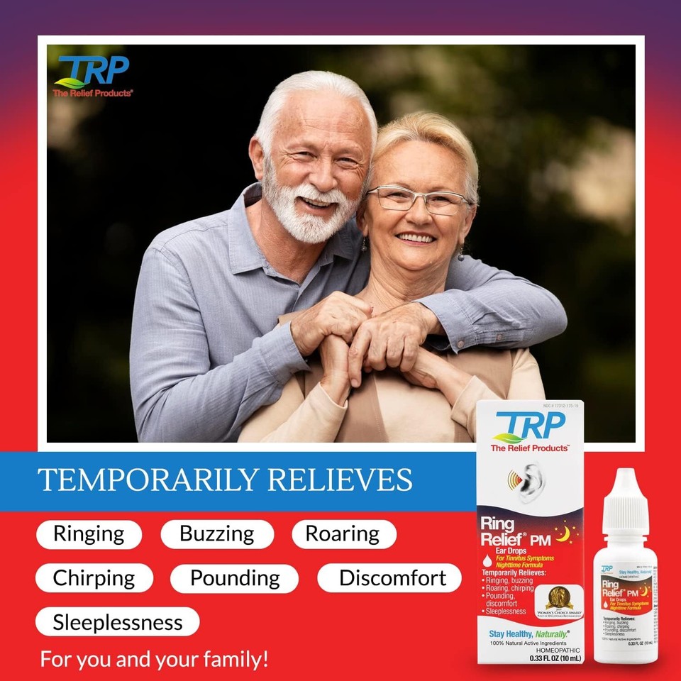 Ring Relief Pm Ear Drops For Ringing In The Ears And Tinnitus Symptoms ...