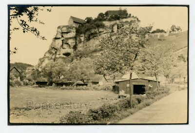 WW2 Photograph 1945 France Germany Ramagen Northeast of Bamberg Cliffs ...