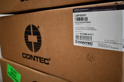 NEW Contec LWPS0007 Polynit Heatseal Sterile, Textured 100% Polyester ...