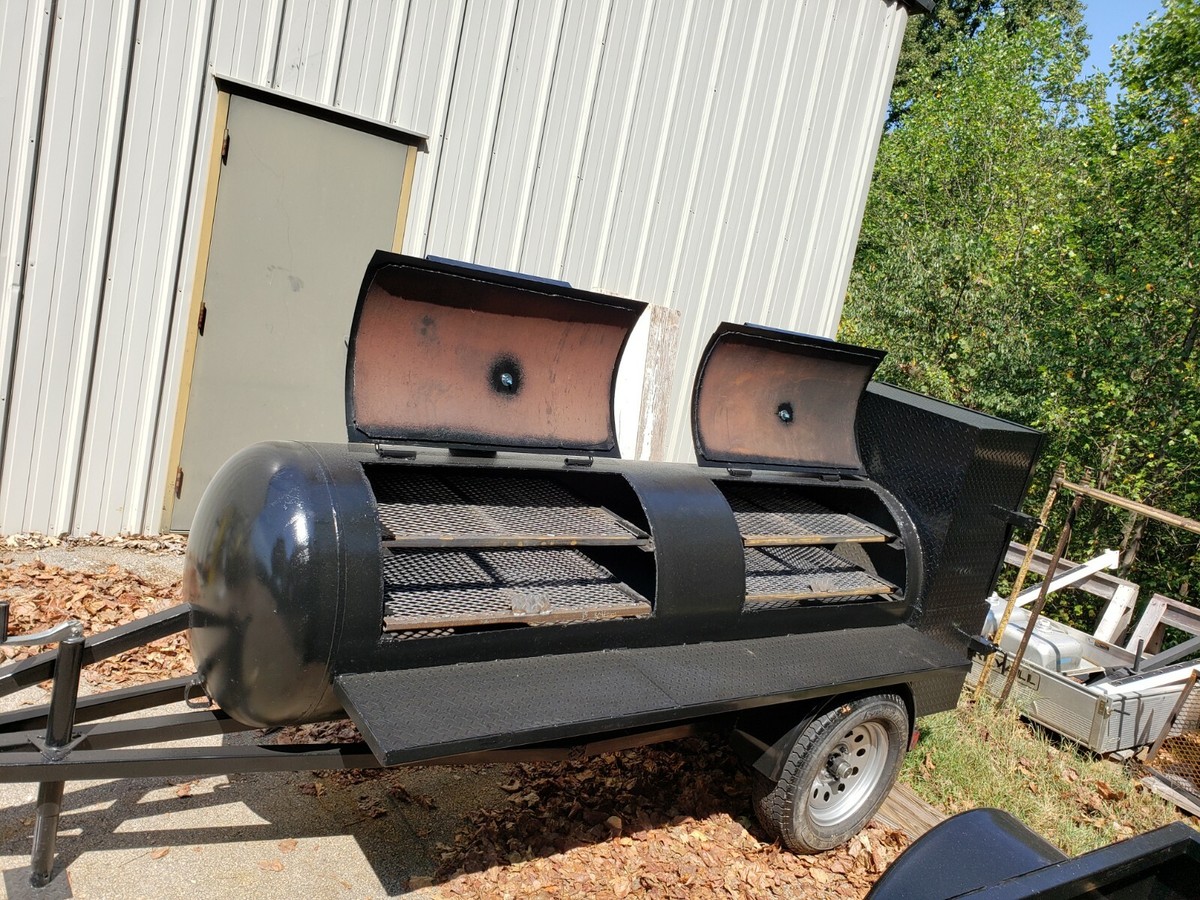 Homemade Barbecue Pit Trailers