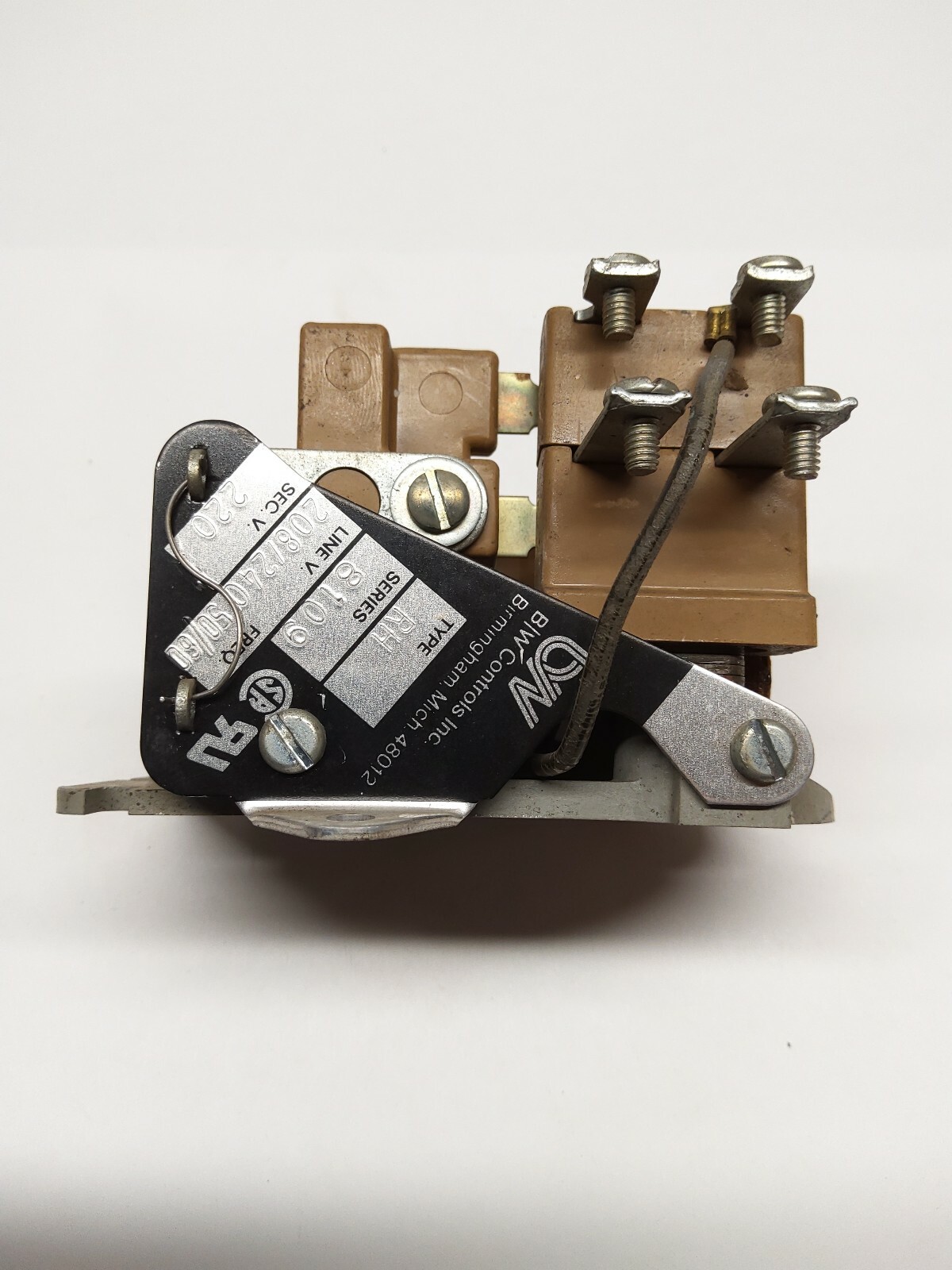 BW CONTROLS TYPE RH SERIES 8109 CONTROL (NEW NO BOX) | eBay